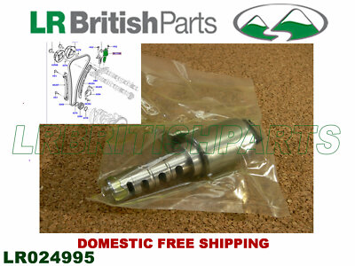 LAND ROVER ENGINE EXHAUST TIMING SOLENOID LR2 EVOQUE SPORT RANGE ROVER ...