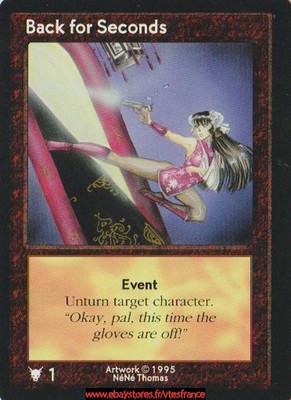 Shadowfist TCG - Back for Seconds / Standard | eBay