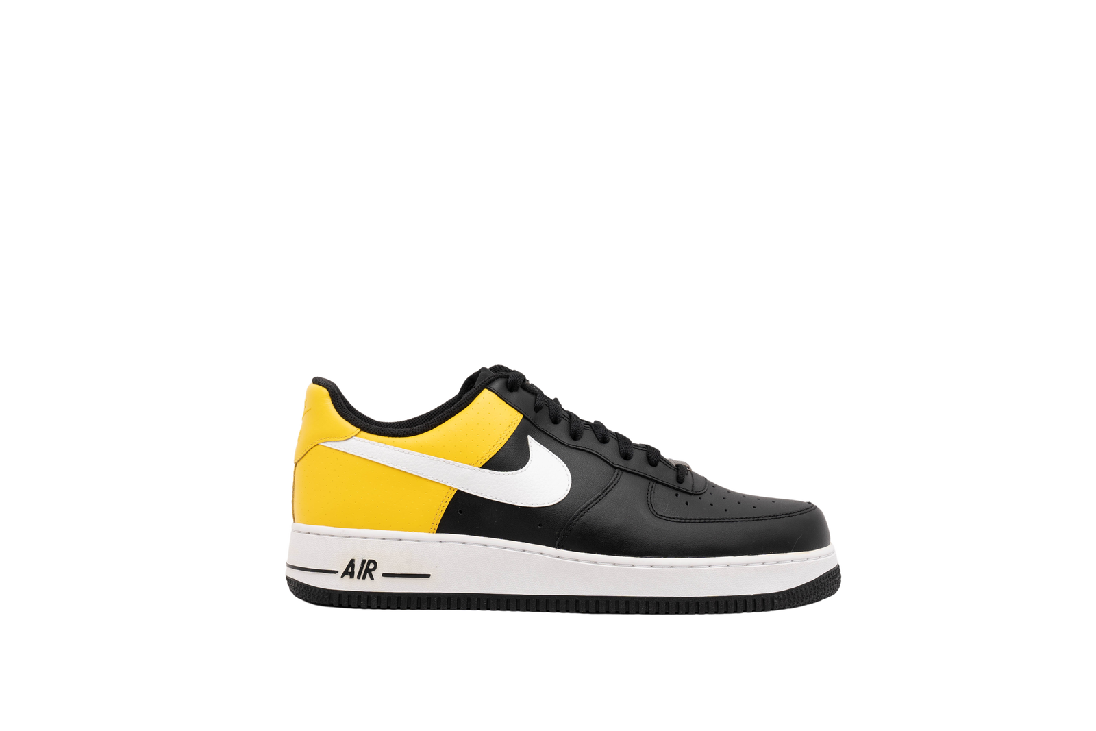 Nike Air Force 1 '07 Black Varsity Yellow for Sale | Authenticity ...