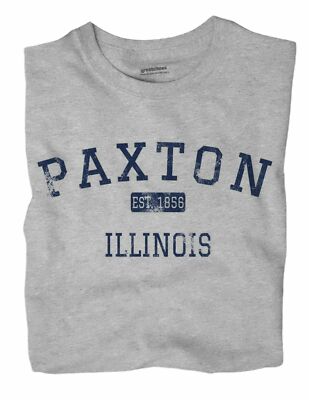 Paxton Illinois IL T-Shirt EST | eBay