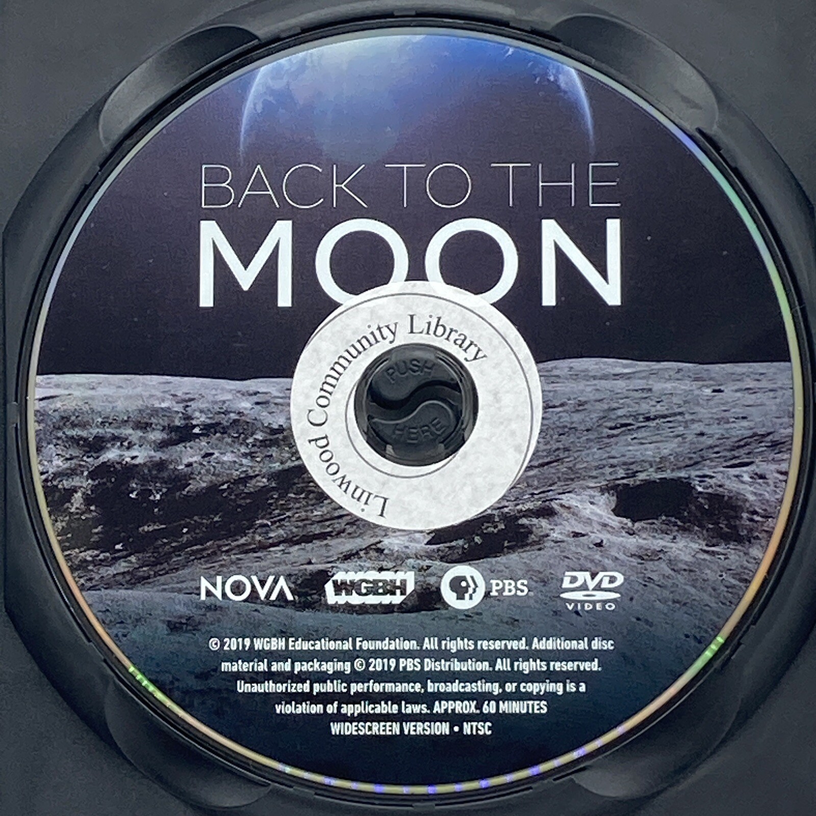 NOVA: Back to the Moon DVD OOP PBS WGBH 2019 Science Outer Space (EX ...