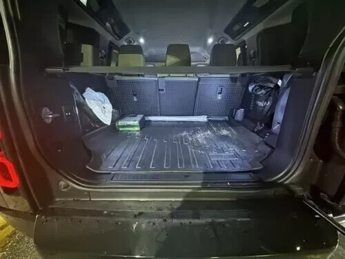 Rear Trunk Cargo Liner Floor Tray Mat for LAND ROVER DEFENDER 110 / 90 ...