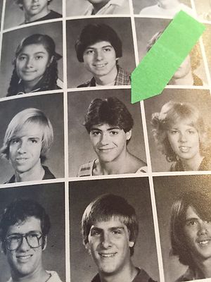 Robert Downey Jr, Rob Lowe Charlie Sheen Penn +8 celebrity High School ...
