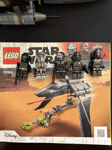 Lego Set 75314 Bad batch Shuttle With Minifigures | eBay