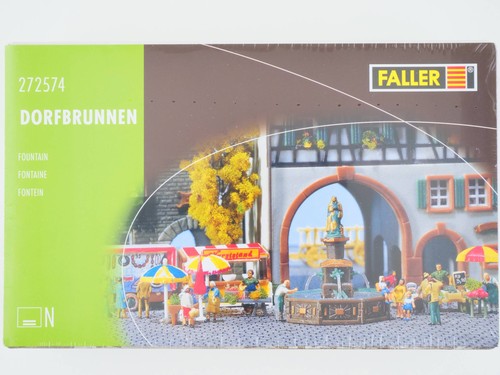 Faller 272574 Villiage Fountain Well N Gauge IN Foil ! Mint! Boxed 1706 ...
