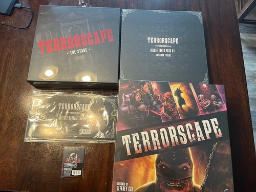 Terrorscape Kickstarter Board Game Core Game Extras Brand New In Hand ...