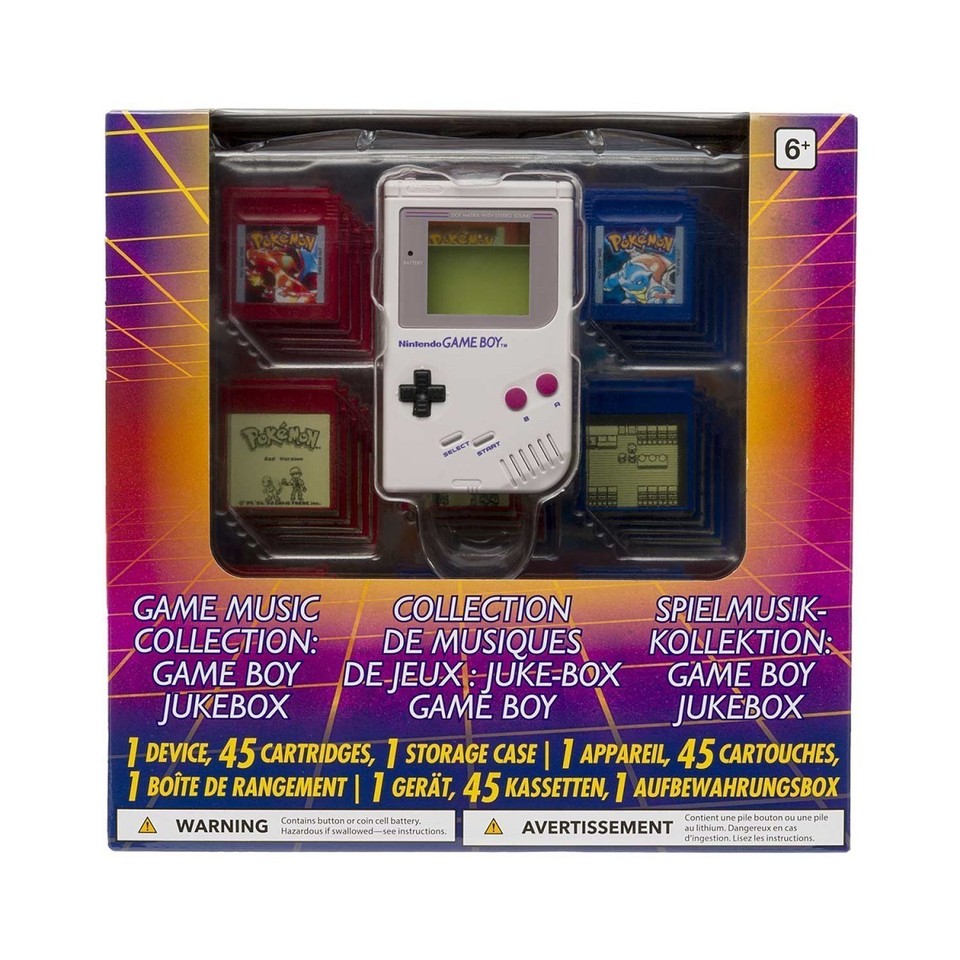 Nintendo Pokémon Red & Blue Game Music Collection Game Boy Jukebox 🚀*IN ...