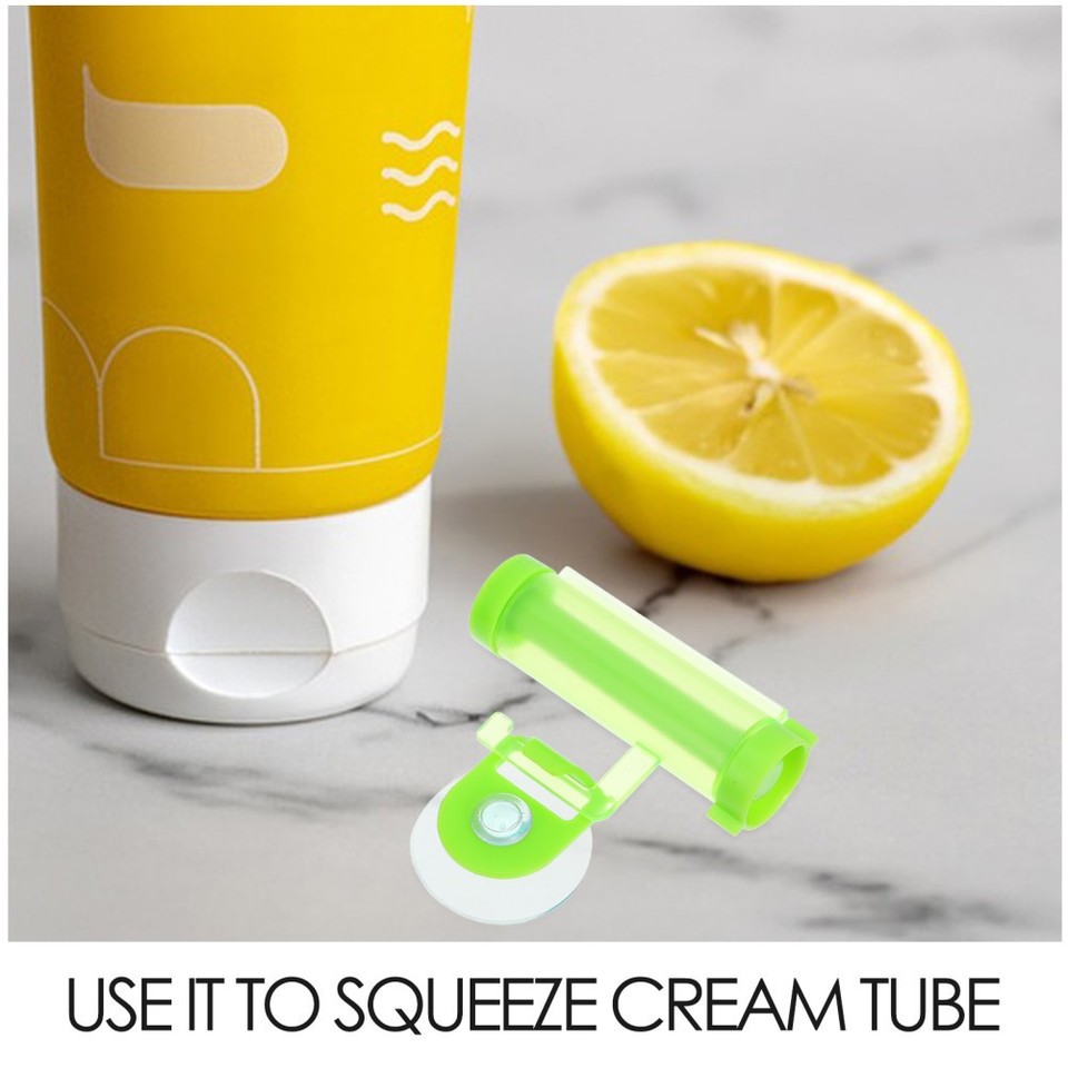 2 PCS Toothpaste Squeezer Rollers Suction Cup Multi-function Tube | eBay UK