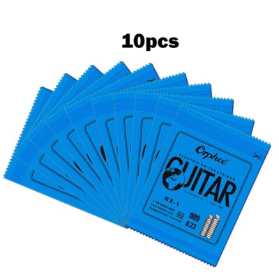 10PCS Orphee Single Strings For Electric Guitar 1st E-String(.009 ...