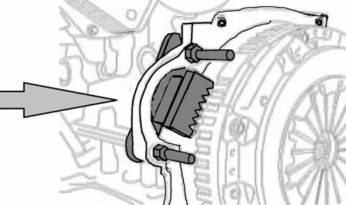 Flywheel Holding Crank Locking Tool for Kia Hyundai OEM Equiv 09231 ...