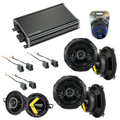 Fit Mitsubishi Montero 87-91 Speaker Upgrade Kicker (2) KSC5 KSC35 ...