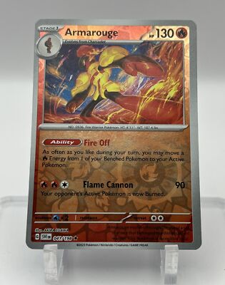 Pokémon 041/198 Armarouge | eBay