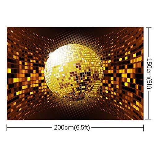 Gold Disco Background