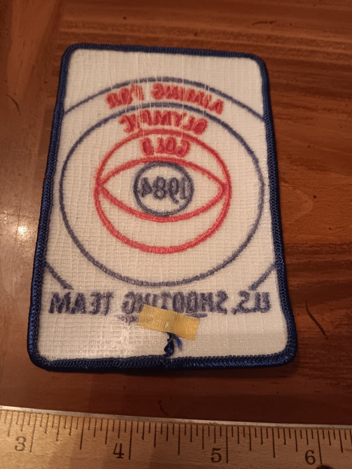 PATCH-1984 Aiming For Olympic Gold U. S. Shooting Team (24-1098) | eBay