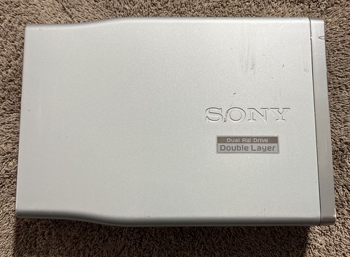 Sony DRX-710UL DVD/CD External Rewritable Drive USED NO POWER CORDS OR ...