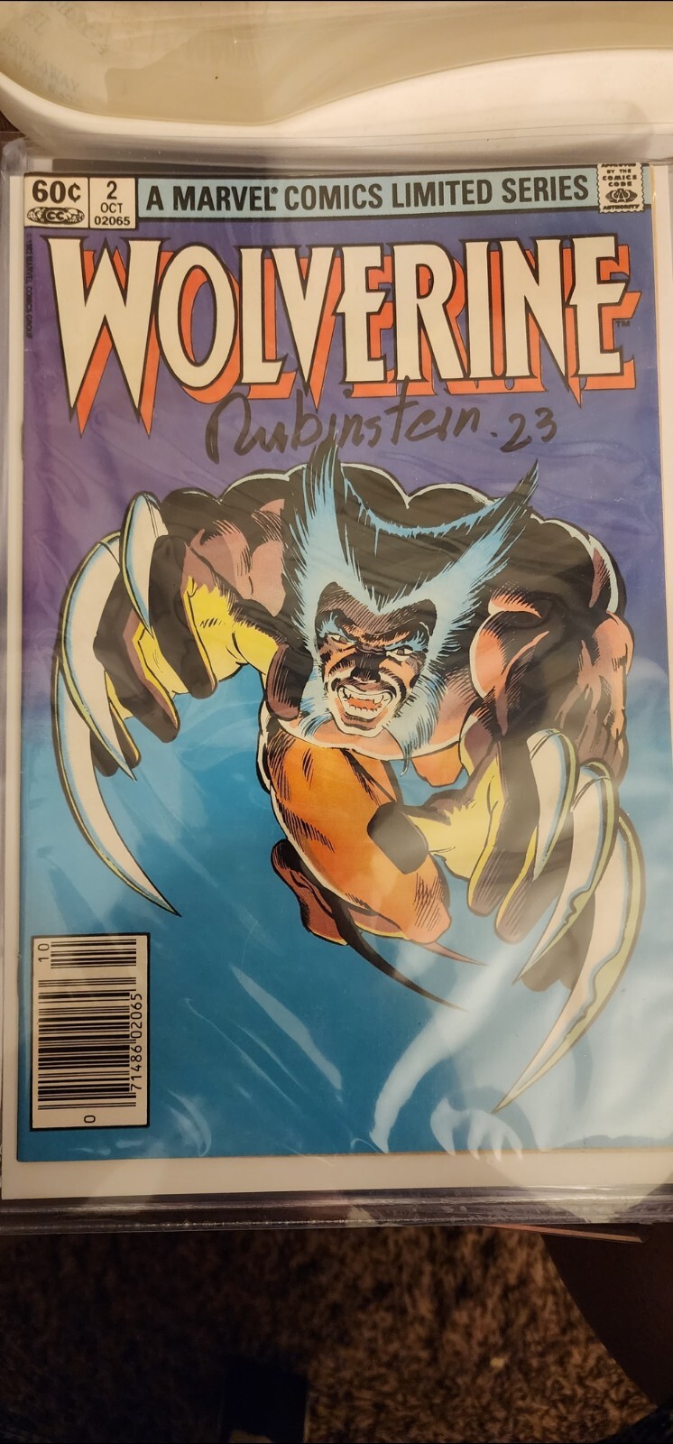 1982 Wolverine Limited Series 1-4 All 4 Signed By Joe Rubinstein | eBay