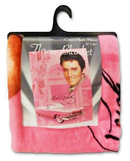 Elvis Presley Throw Blanket Plush Soft Fleece 50" X 60" NEW w/Tags | eBay