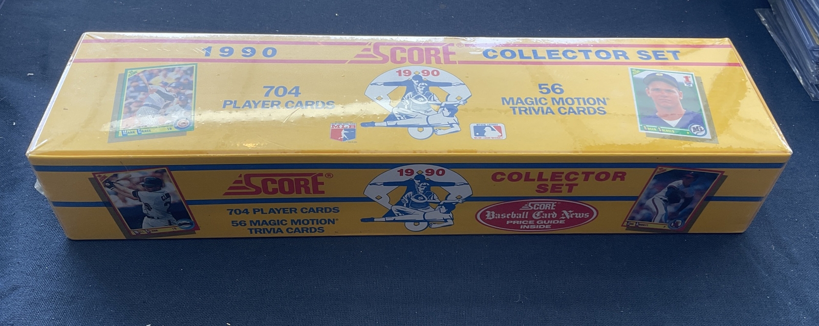 1990 Score Collector Set Baseball Factory Sealed Complete Set 704 Cards ...