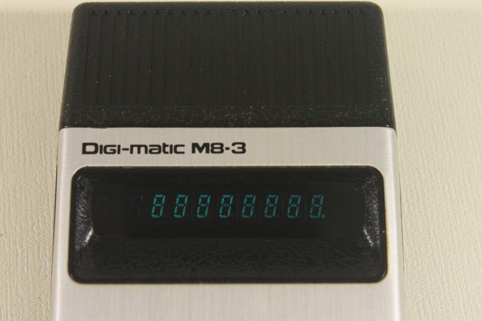 DIGI-MATIC M8-3,(41015) vintage calculator. (ref 364) | eBay