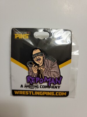 Repo Man Collectors Pin Pro Wrestling Crate Exclusive | eBay
