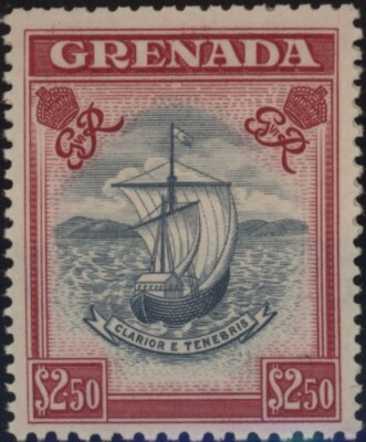 Stamps Grenada $2.50 slate blue & carmine stamp SG 184 UMM | eBay UK
