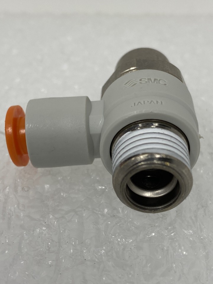 Flow Control Valve pneumatic As2201f-N02-07Sd ,1/4 In NPT X Tube | eBay