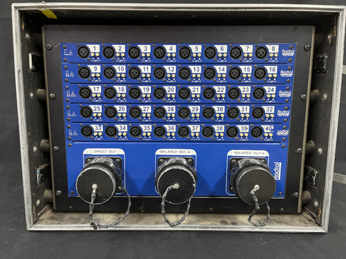 Radial 40pr 3way analog Mic Split (in rack) | eBay