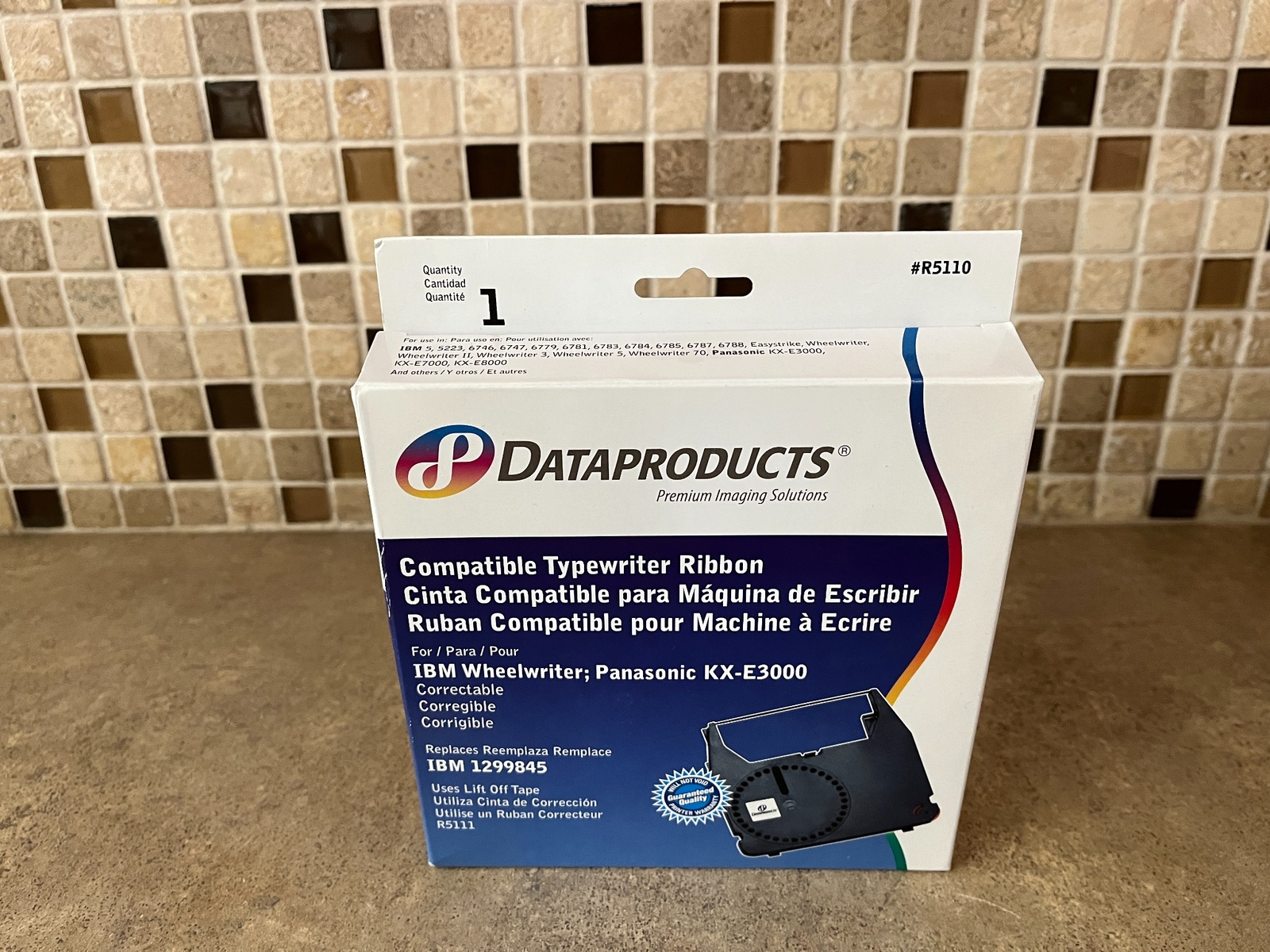 DATAPRODUCTS R5110 COMPATIBLE TYPEWRITER RIBBON IBM WHEELWRITER F7-4 | eBay