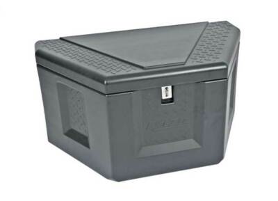 Dee Zee DZ91717P Poly Plastic Triangle Trailer Tongue Storage Box Steel ...