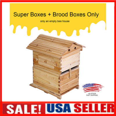 Auto Seep Honey Hive Beehive House 7 Auto Beehive Frame Comb Bee Hive ...