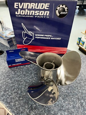 BRP 0763914 Viper Stainless Steel Propeller 3 X 14 3/4 x 17P RH | eBay