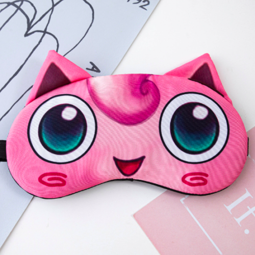 3D Cartoon Pokemon Eye Mask Gift Travel Aid Sleep Masks Blindfold Adult ...