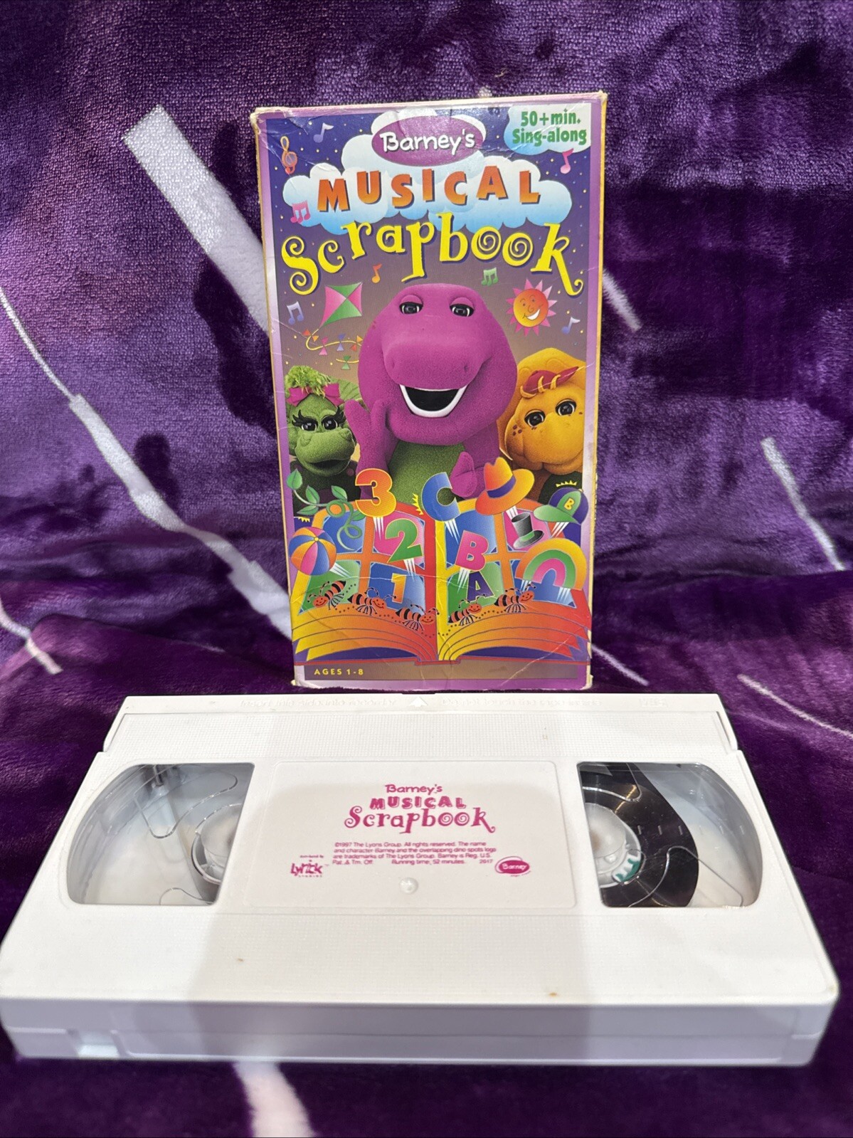 Barney - Barneys Musical Scrapbook VHS 1997 Lyrick Studios Kids TV Show ...