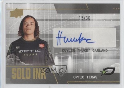 2022-23 Upper Deck Call of Duty League Solo Ink Gold 15/30 Huke #S-55 ...