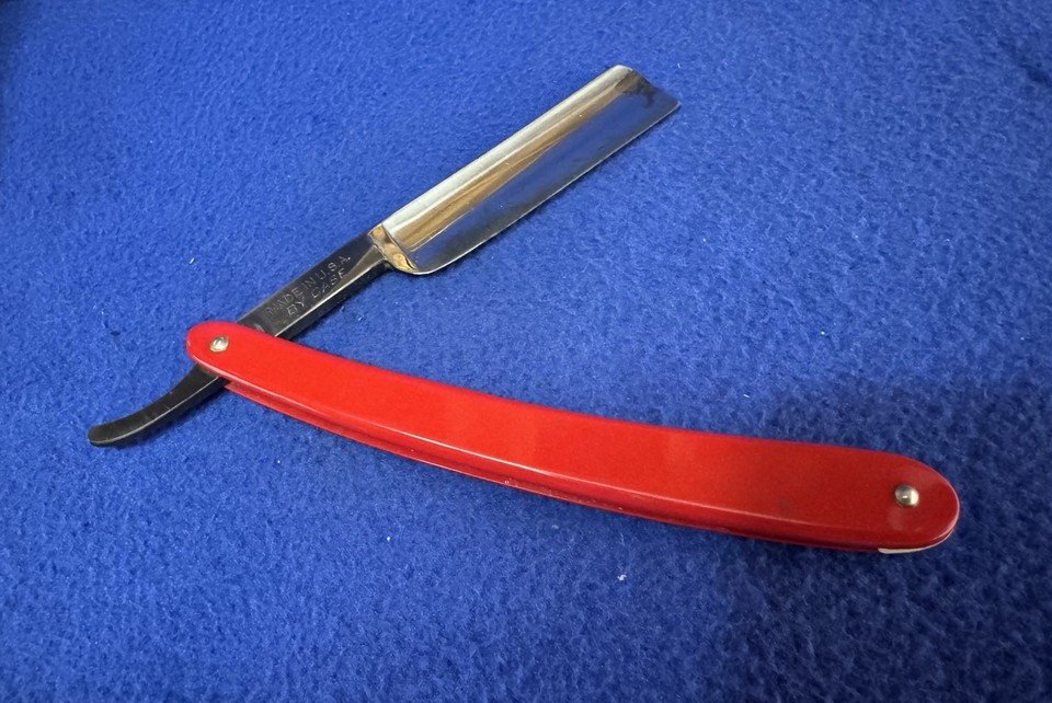 Vintage Red Imp 133 Straight Razor by Case USA with Box | eBay