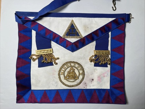 Masonic Apron, Damaged | eBay