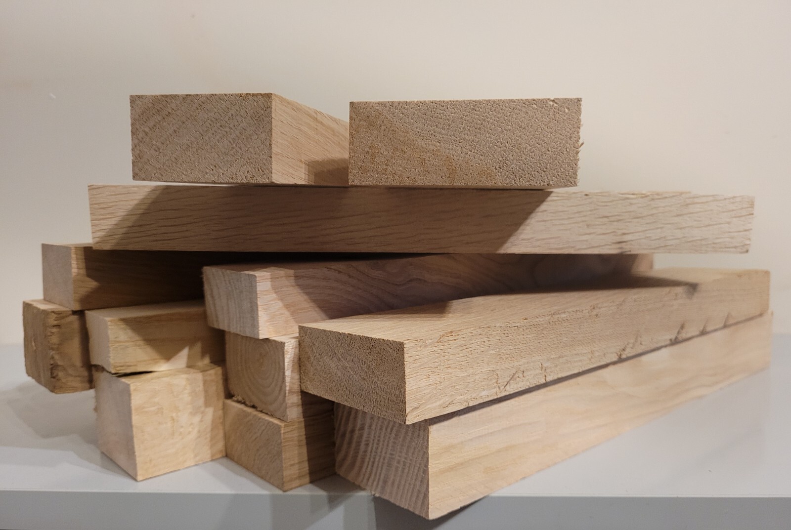 Planed Ash Offcuts Approx 5Kg Box 300mm Long Various Sizes | eBay UK