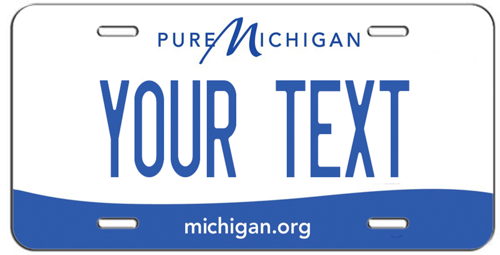 PERSONALIZED CUSTOM PURE MICHIGAN VANITY LICENSE PLATE AUTO TAG | eBay
