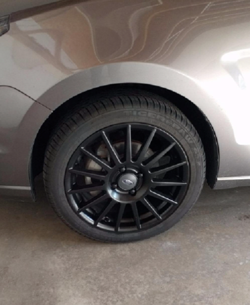 Wheel Coating Spray Paint Car Trucks Matt Black Rims Stop Rust Durable ...