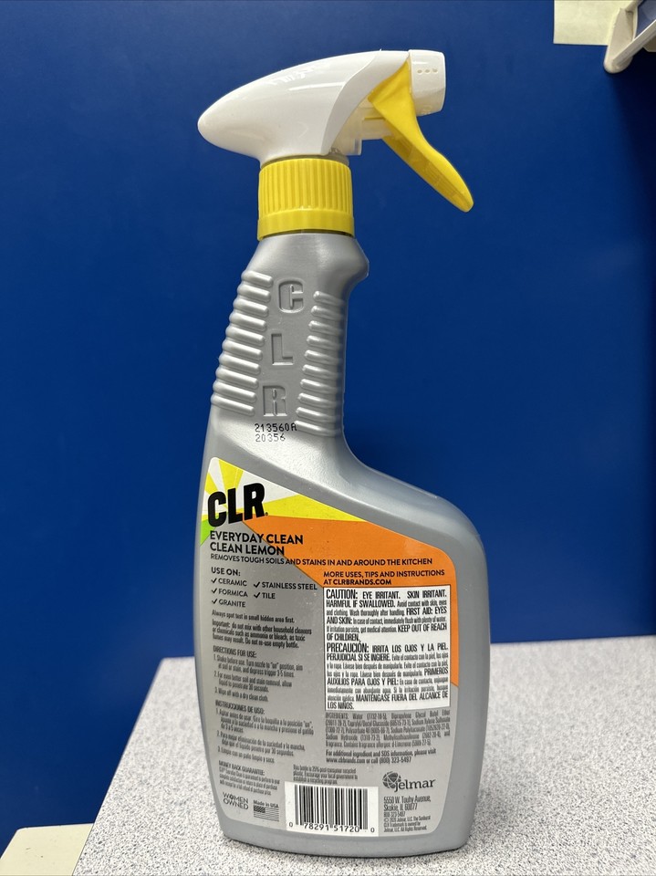 CLR EC22-CL Everyday Clean Multi Purpose Cleaner Clean Lemon 22 oz. | eBay