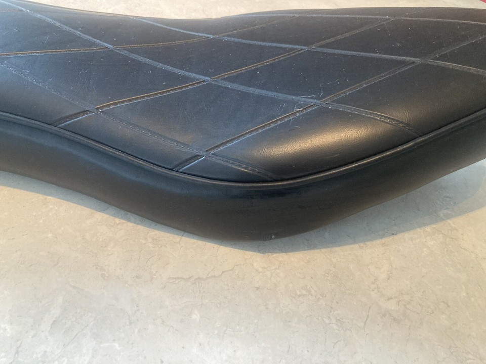 Vintage Cobra Diamond Stitch Seat Harley XL Ironhead Sportster 1959 ...