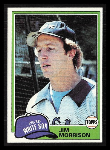 Jim Morrison 1981 Topps #323 Chicago White Sox | eBay