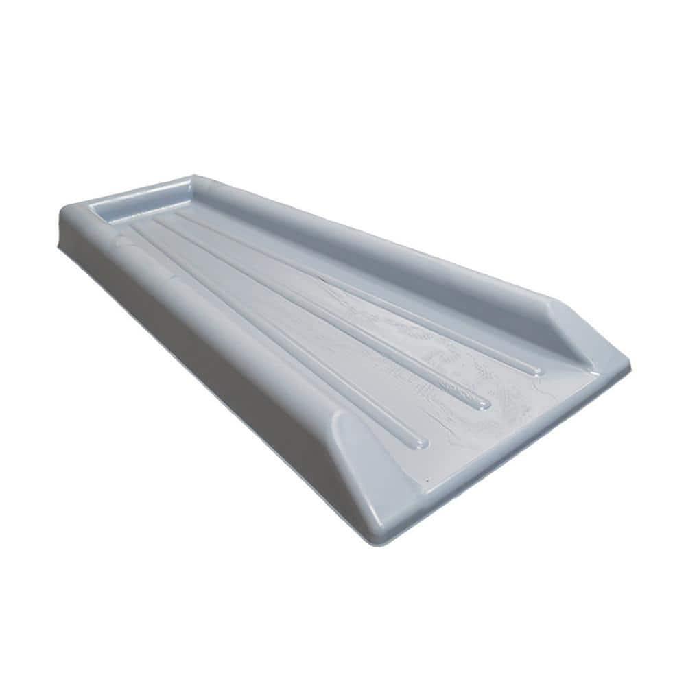 Gutter Downspout Diverter Splash Guard Block Decorative Gray Divert ...