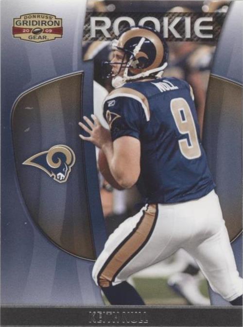 2009 Donruss Gridiron Gear - Rookie Keith Null #164 /999 (RC) for sale ...