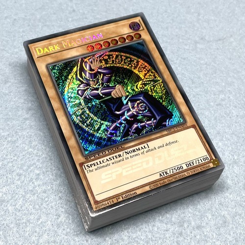 Yugioh Yami Yugi Premium 60 Card Deck Dark Magician Girl + Extras | eBay