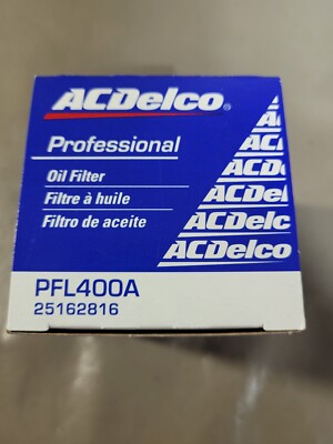 Genuine GM OIL Filter ACDELCO PFL400A GM 25162816 OEM NEW | eBay