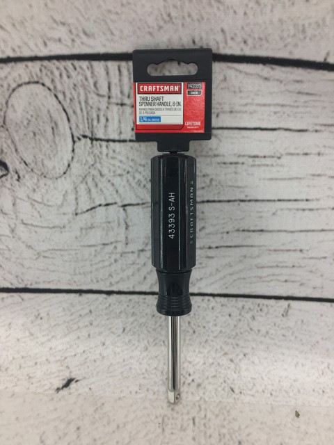 Craftsman Tools 1/4" Drive Spinner Handle Socket Wrench Saves Ratchet ...