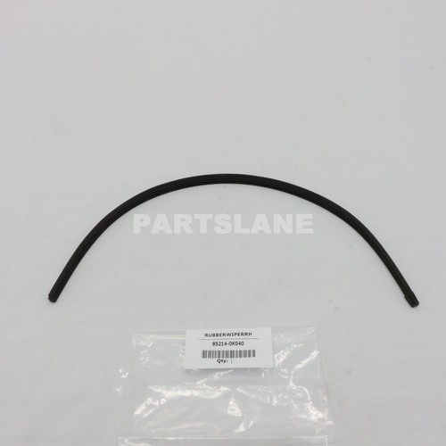 Toyota 85214-0K040 OEM Genuine Rubber Wiper RH/LH