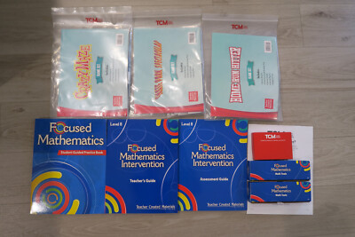 Focused Mathematics Intervention teacher created materials study TCM ...