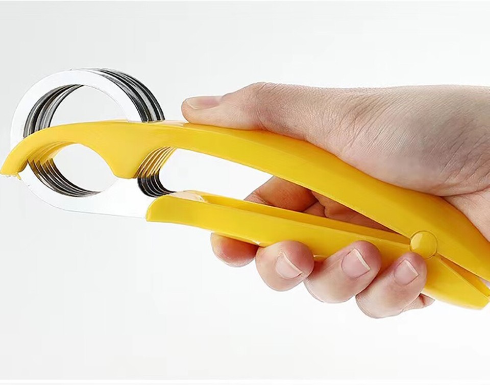 1/2Pcs Banana Slicer Fruit Knife Veggie Cucumber Cutter Kitchen Gadget ...